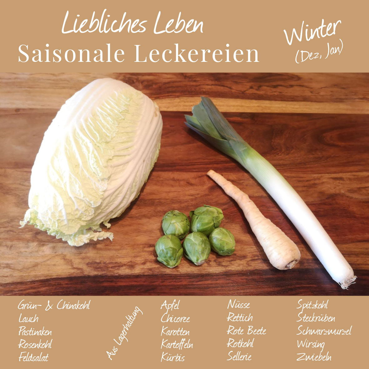 Saisonale Ernährung – gesund & nachhaltig! - Liebliches Leben